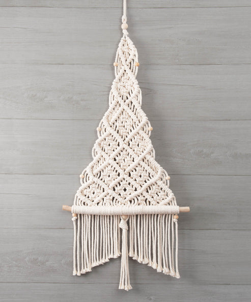 Solid Oak: Macramé Kit - Christmas Tree