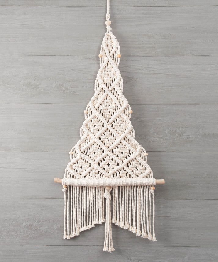 Solid Oak: Macramé Kit - Christmas Tree